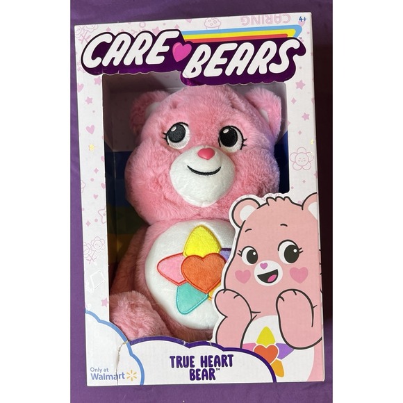 Care Bears | Toys | Care Bears True Heart Bear Stuffed Animal Plush Toy ...